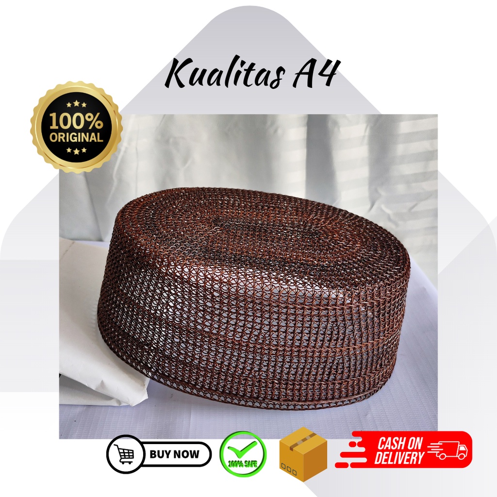 Jual KOPIAH RESAM KUALITAS A4 | PECI ANTI GERAH KHAS BANGKA BELITUNG ...