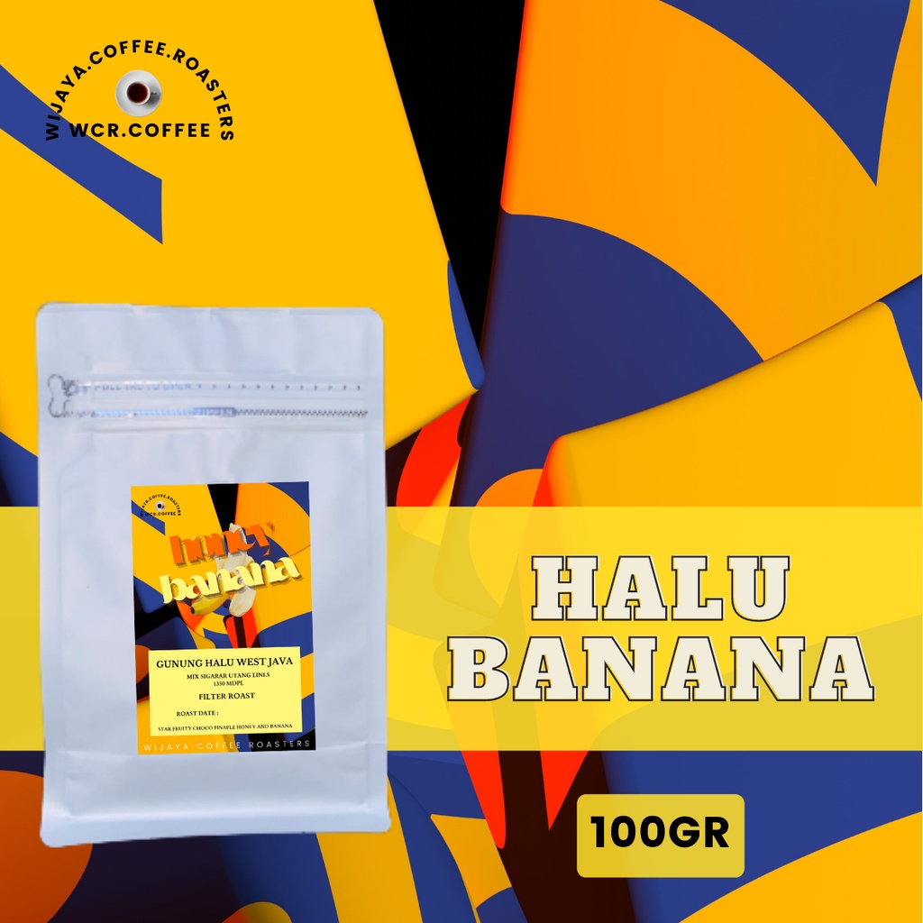 Jual Kopi Arabika Halu Honey Banana 100gr | Shopee Indonesia