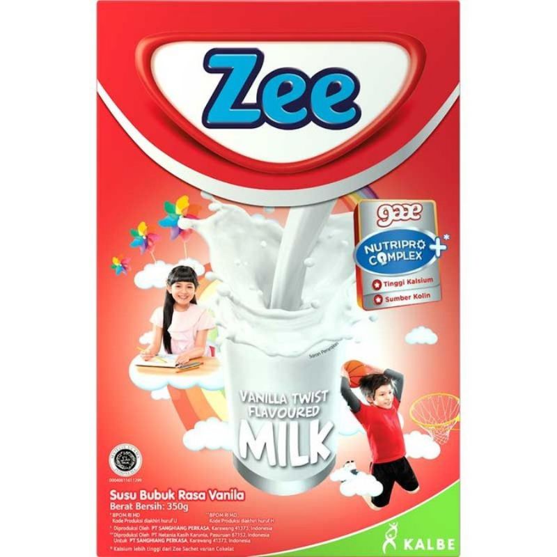 Jual Susu Zee Regular Kemasan 350gr | Shopee Indonesia