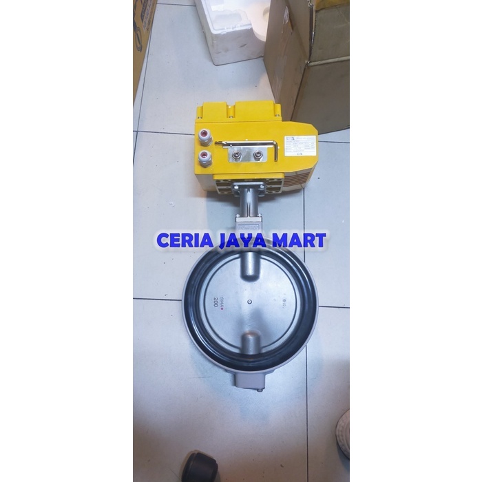 Jual Butterfly Valve KITZ 8 Inch cw Actuator Motorized Electric JIS 10K ...