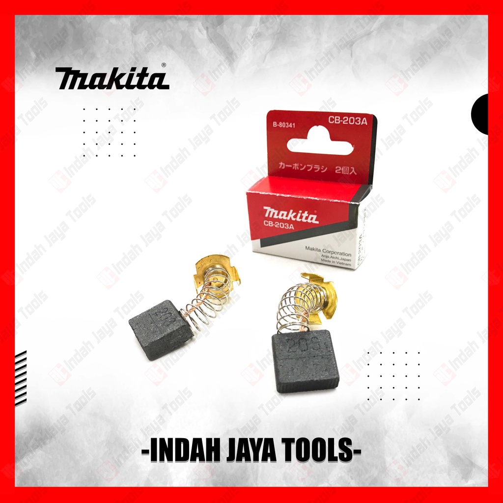 Jual Carbon Brush 203 MAKITA Cut Off / Sepul / Bostel / Arang CB 203 Makita | Shopee Indonesia