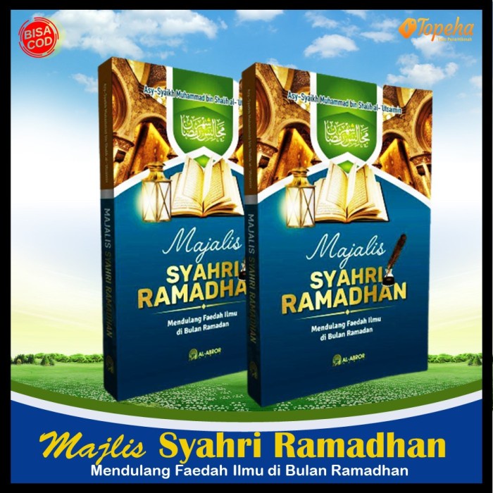 Jual Produk - Majlis Syahri Ramadhan Mendulang Faedah Ilmu Di Bulan ...