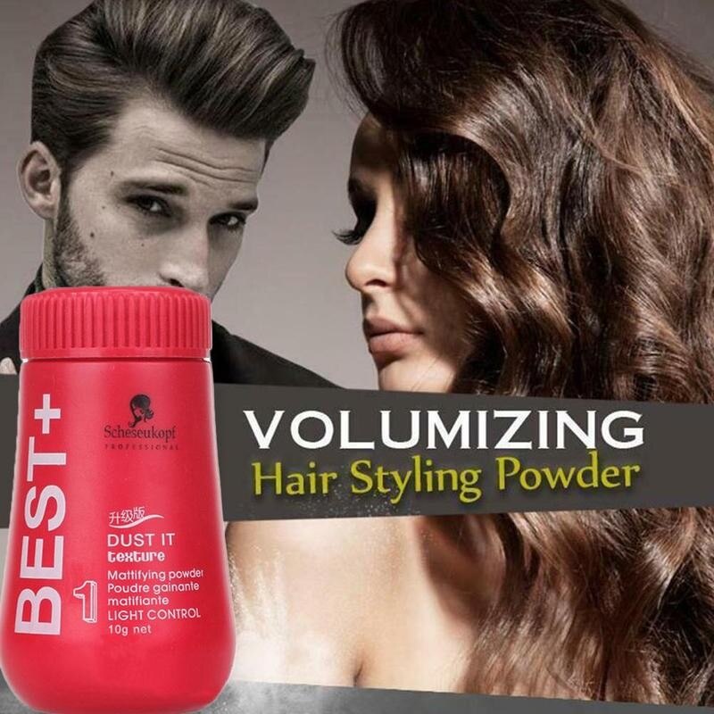 Jual 10ml Unisex Modeling Styling Fluffy Hair Powder Hair Volume Bedak ...