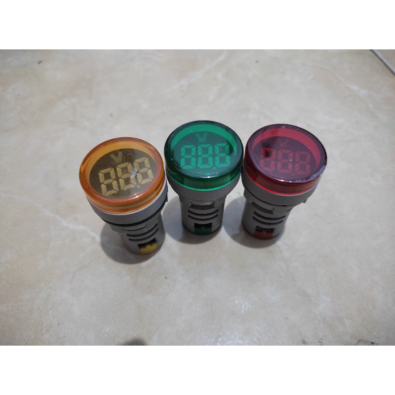 Jual Pilot lamp Volt meter EWIG 22mm | Shopee Indonesia
