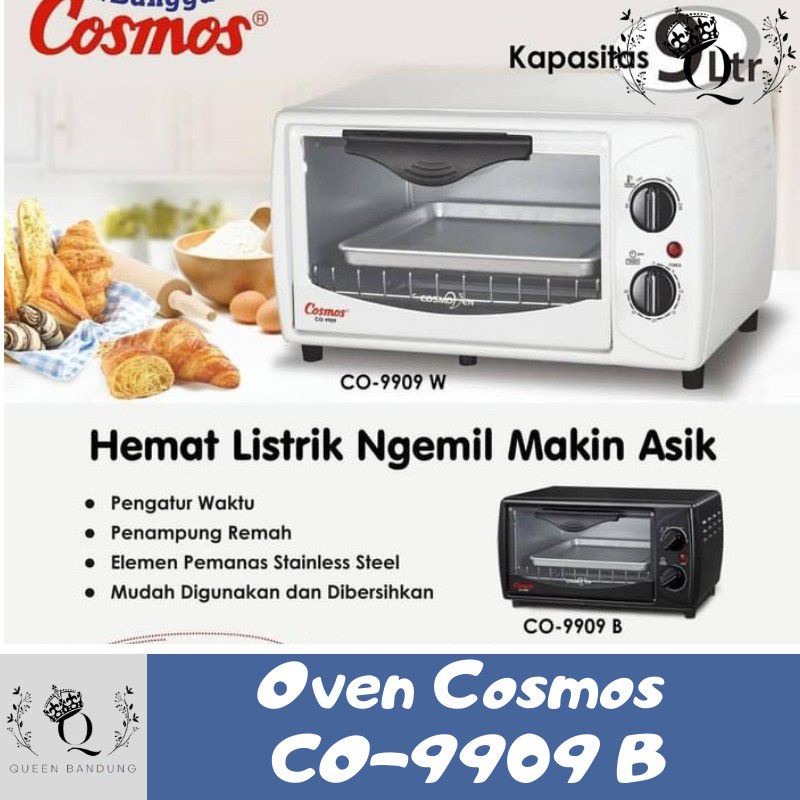 Jual Cosmos Oven CO 9909 9 LITER 350 WATT | Shopee Indonesia