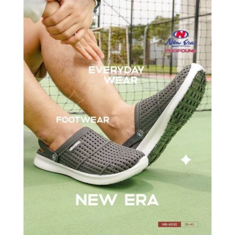 Jual SEPATU KARET/SEPATU SANDAL PRIA NEW ERA PROFOUND || | Shopee Indonesia
