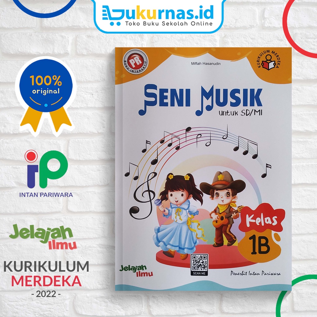 Jual Buku PR Interaktif Seni Musik SD/MI Kelas 1 Semester 2 - Kurikulum Merdeka Kurmer Intan ...