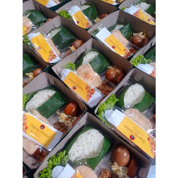 Jual NASI LANGGI SOLO NASIBOX NASI KOTAK SOLO MURAH MEWAH | Shopee ...