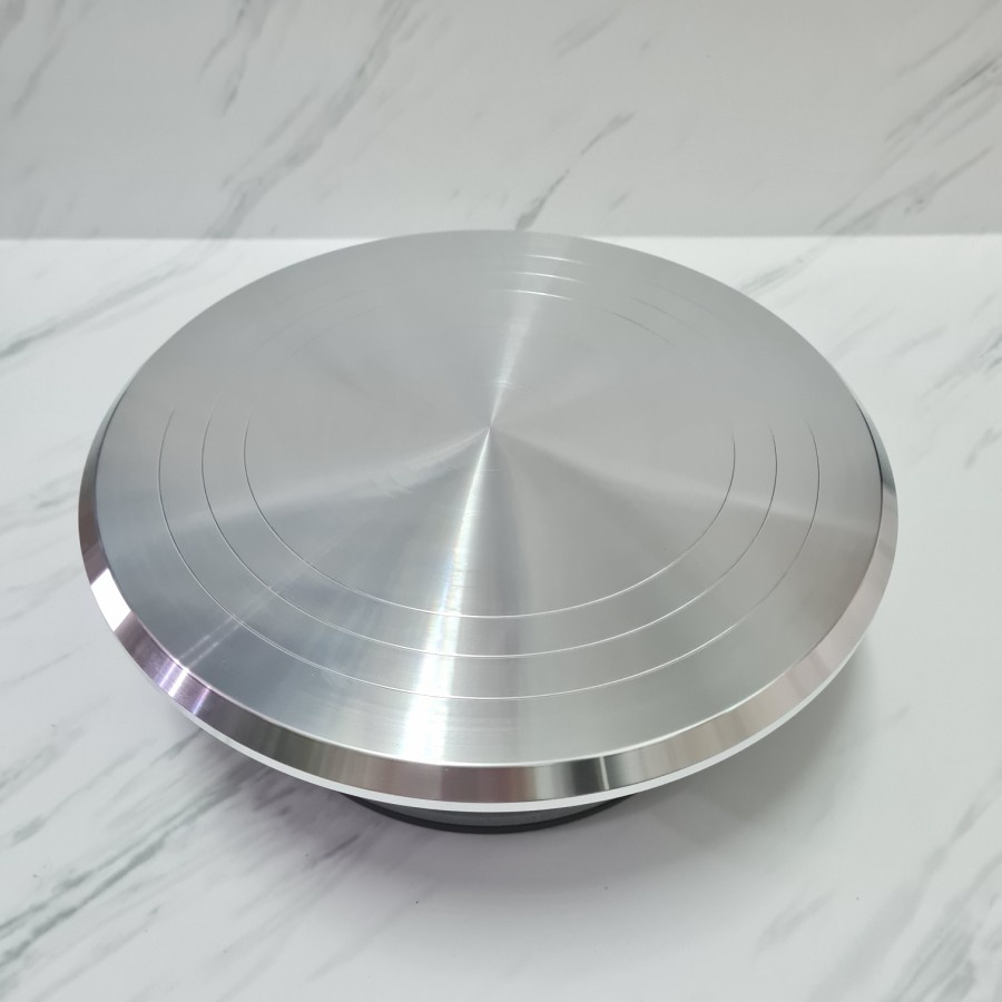 Jual 10inch revolving cake stand turntable / lazy susan / meja putar ...