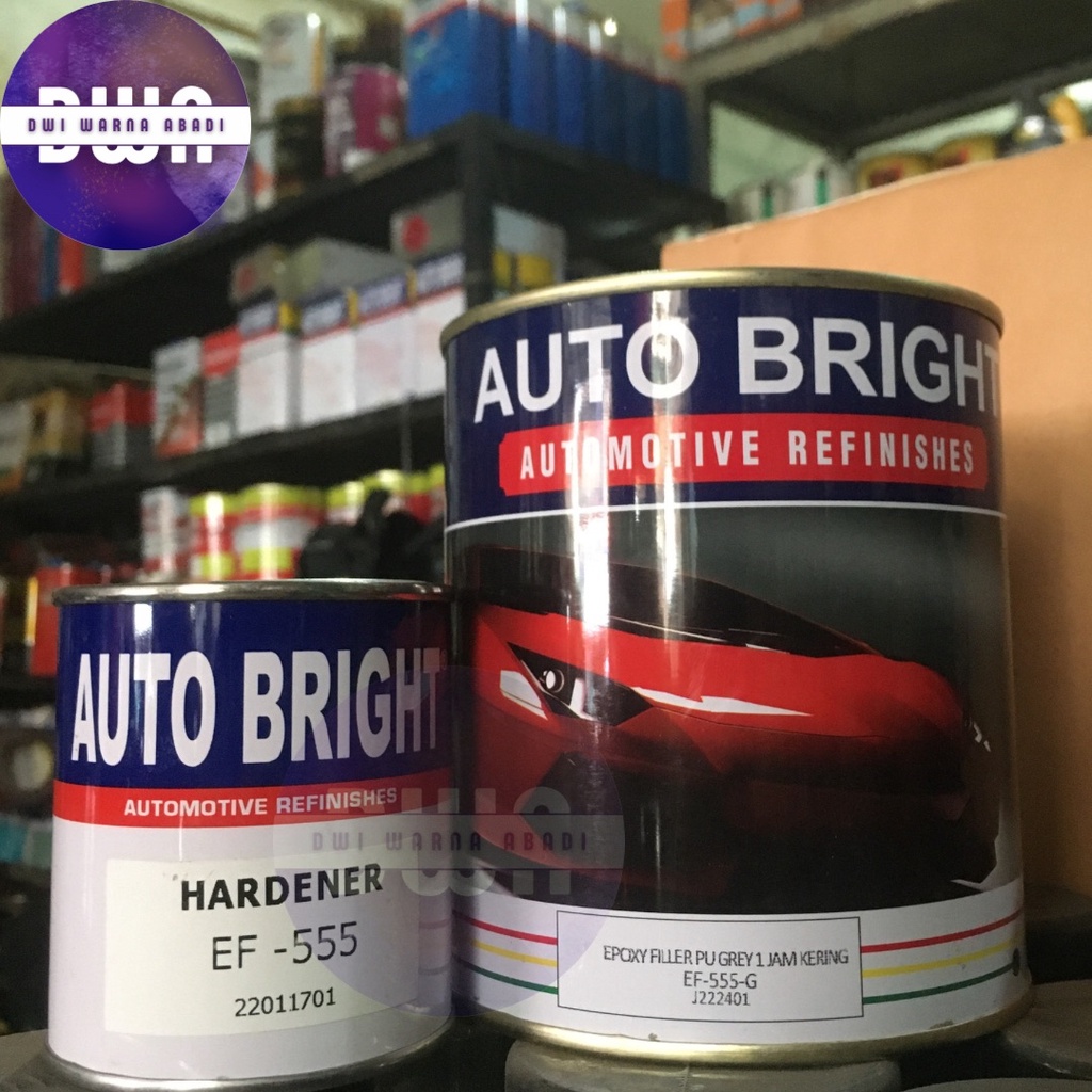 Jual Epoxy Filler EF 555 Grey 1 Jam Kering 1Kg AutoBright 1Kg | Shopee ...