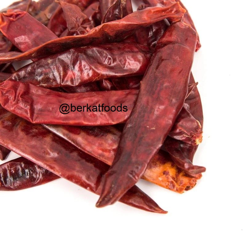 Jual Dry Red Sannam S4 Chili India / Cabe Besar Kering Indian / Mirch ...