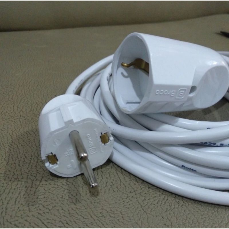 Jual Sambungan Kabel Listrik Broco 1m 2m 3m 4m 5m 6m 7n 8m 9m 10m 1 2 3 ...