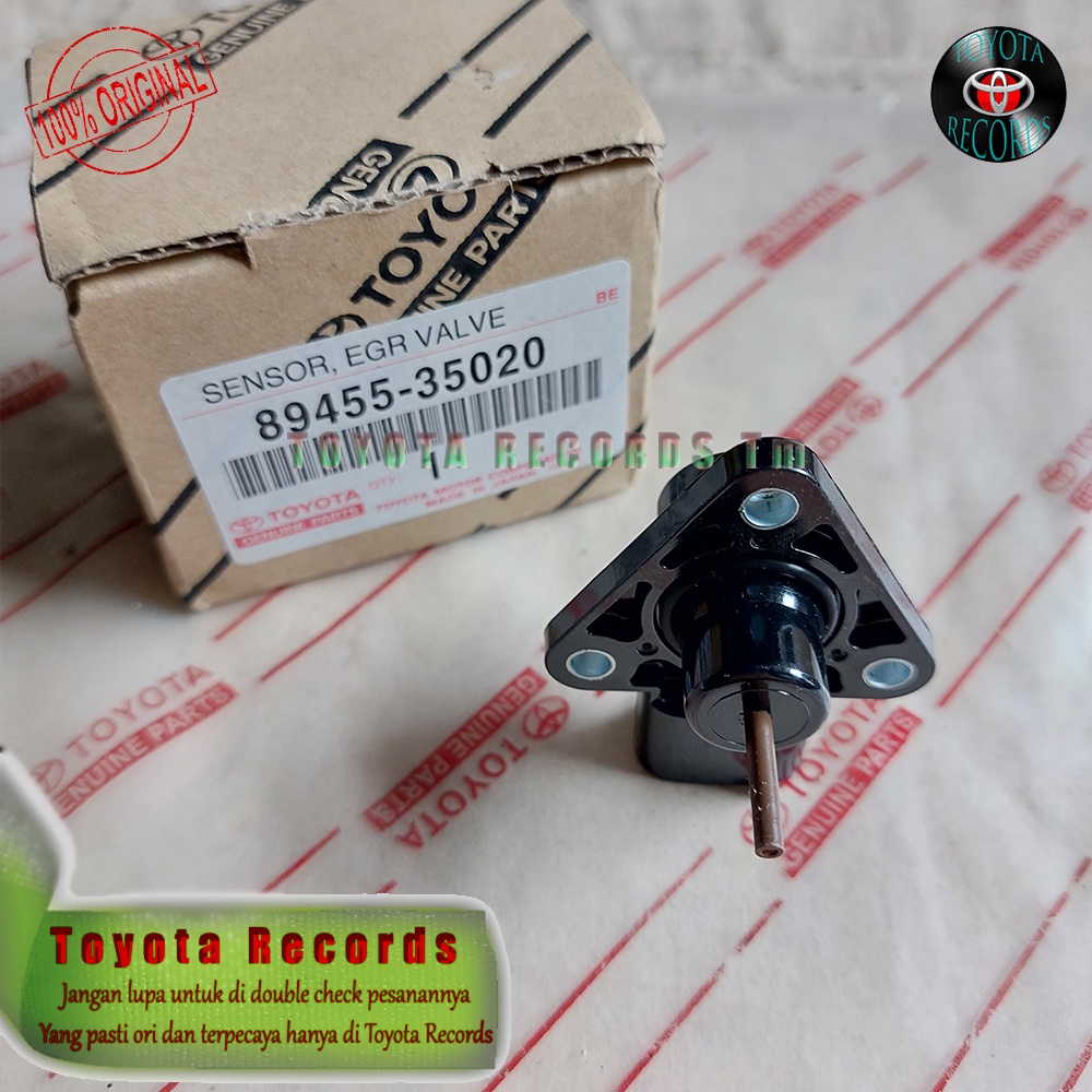 Jual Sensor EGR Valve Innova, Fortuner, Hilux, Hiace & LC90 Diesel ...