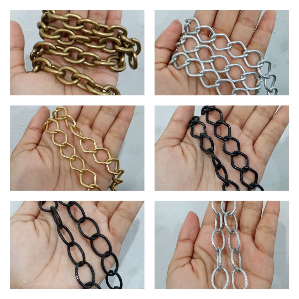 Jual RANTAI AKSESORIS BESAR VARIAN BENTUK | Shopee Indonesia