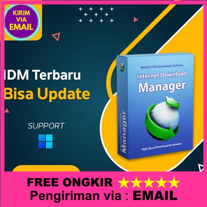 Jual IDM Internet Download Manager BISA UPDATE Lifetime Full Version ...