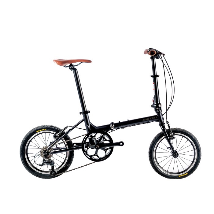Jual Sepeda United Bike Sepeda Lipat Folding 16-9 SP U BLACK HORSE (20 ...
