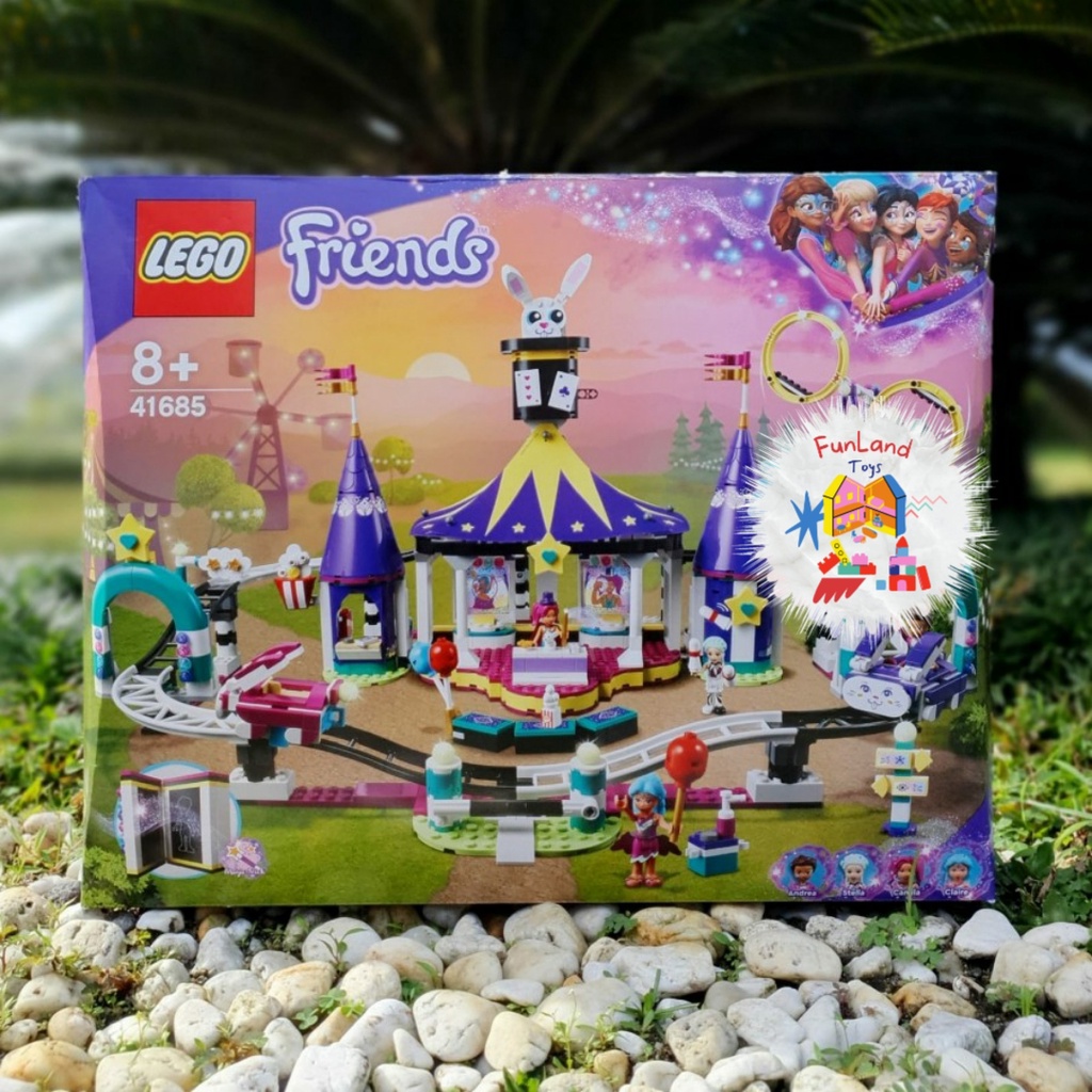 Jual Lego Friends 41685 Magical Funfair Roller Coaster Playset | Shopee ...
