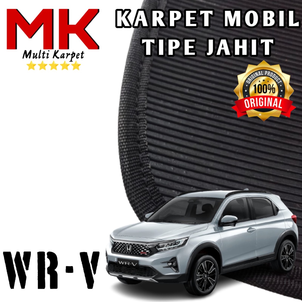 Jual KARPET MOBIL HONDA WRV 2022 FULL SET BAGASI TIPE JAHIT | Shopee ...