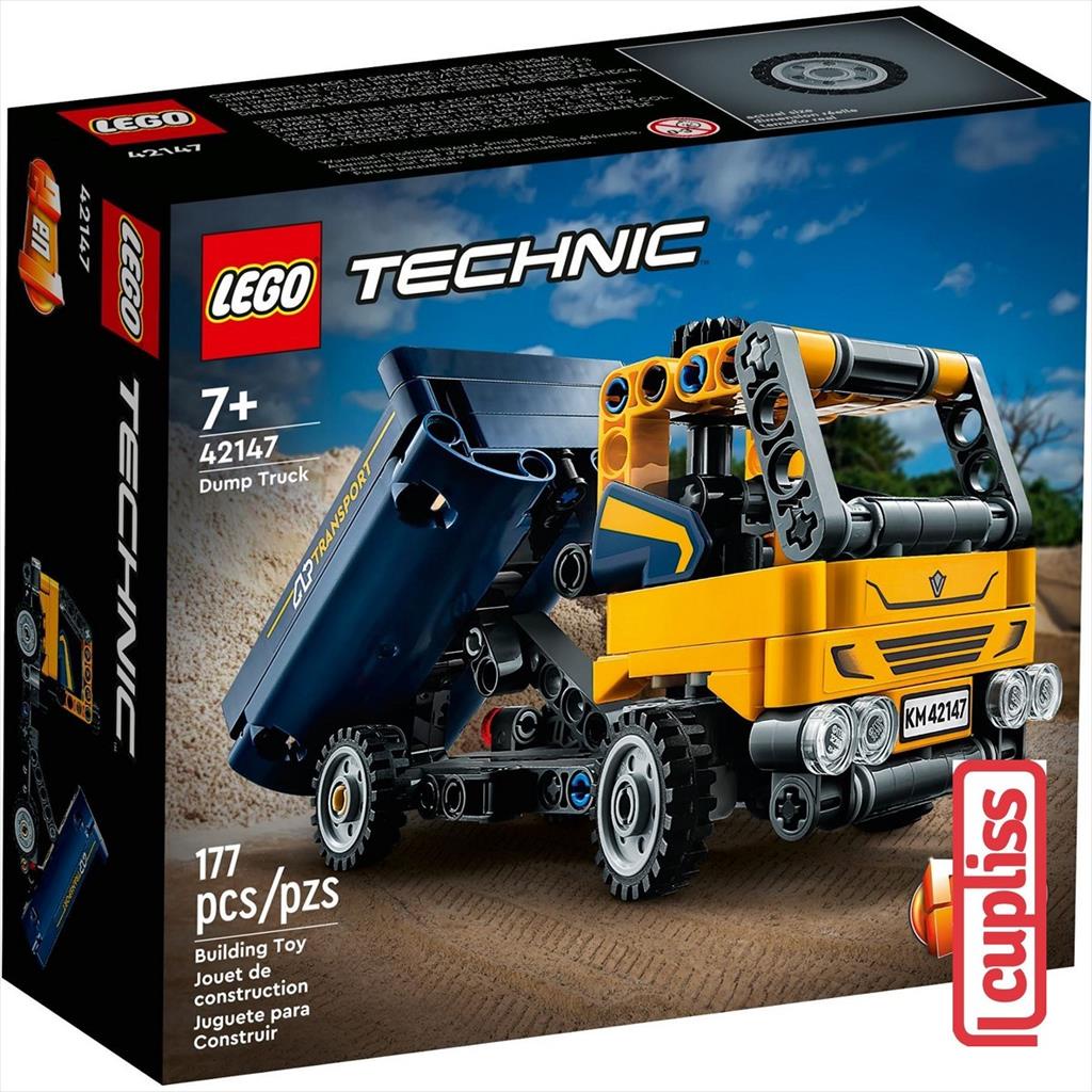 Jual LEGO Original Technic 42147 Dump Truck Cupliss KG | Shopee Indonesia