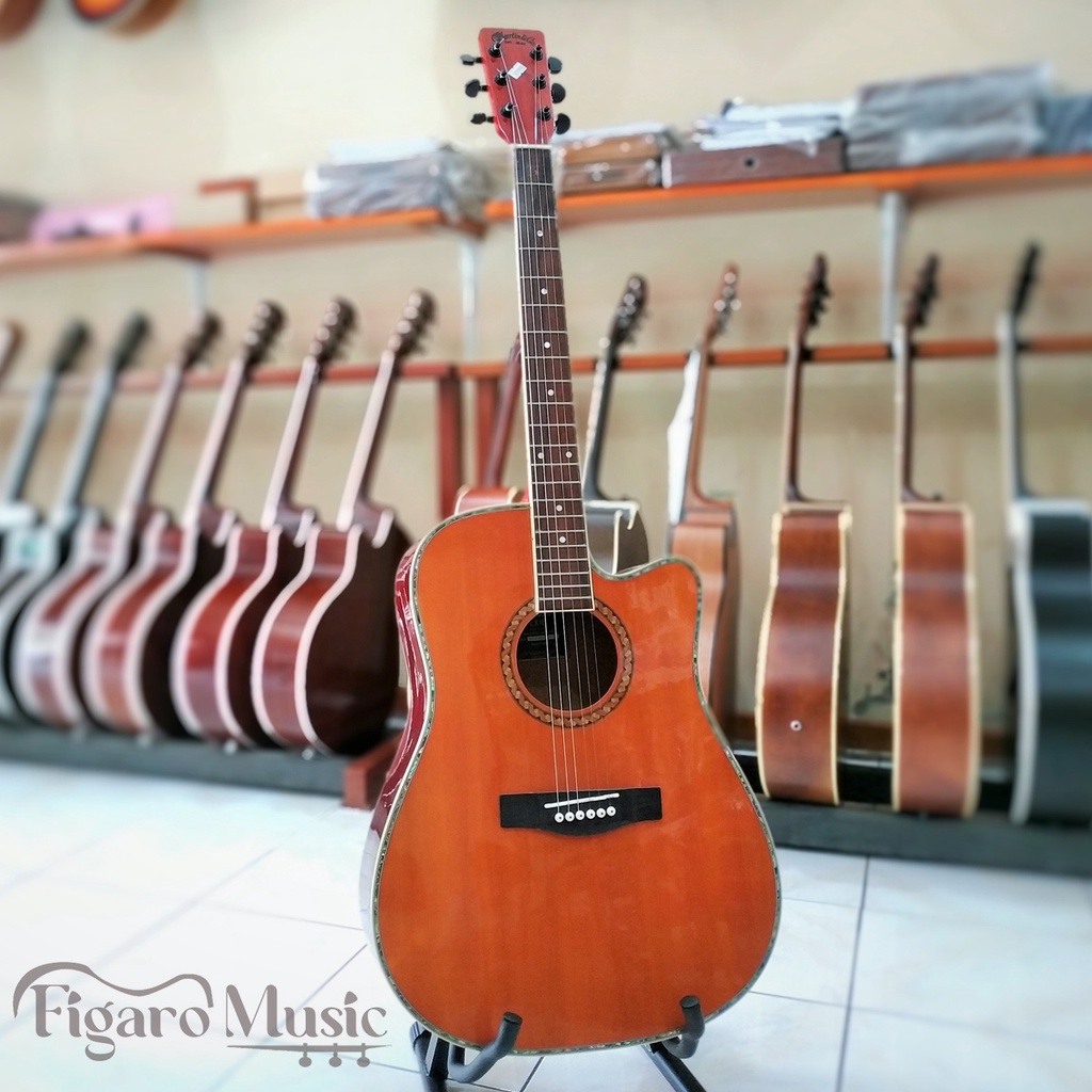 Jual Gitar Akustik Martin - Jumbo Costum High Quality | Shopee Indonesia