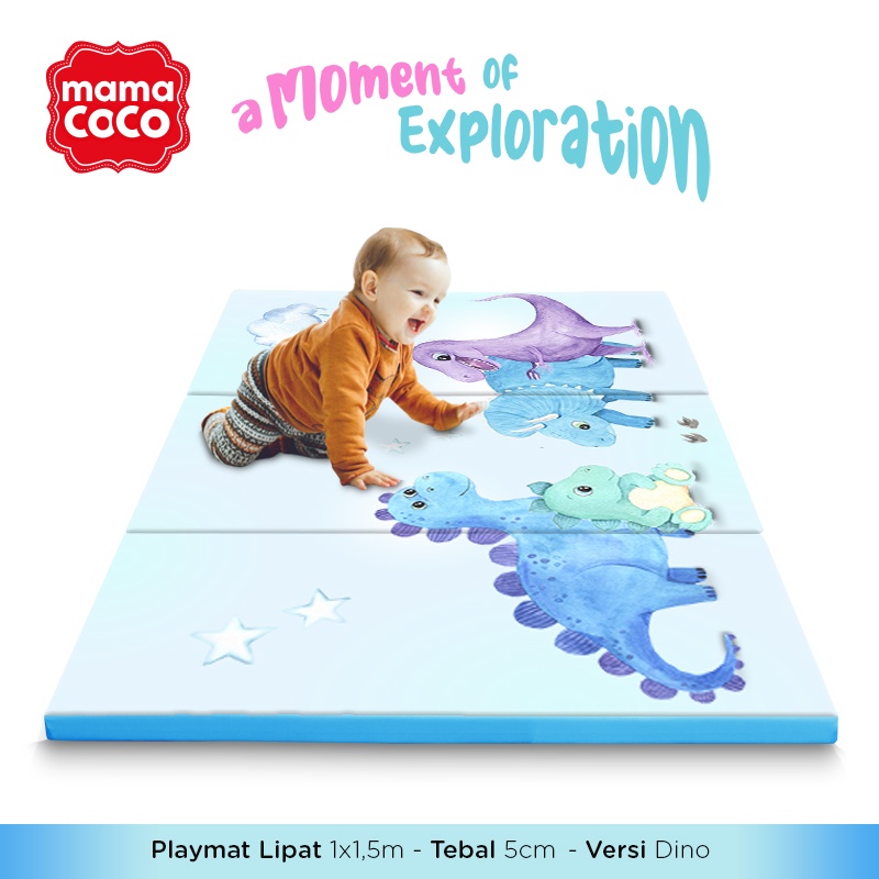 Jual MAMACOCO Karpet Lipat Playmat Bayi Karpet Bayi Tebal 5cm Matras ...