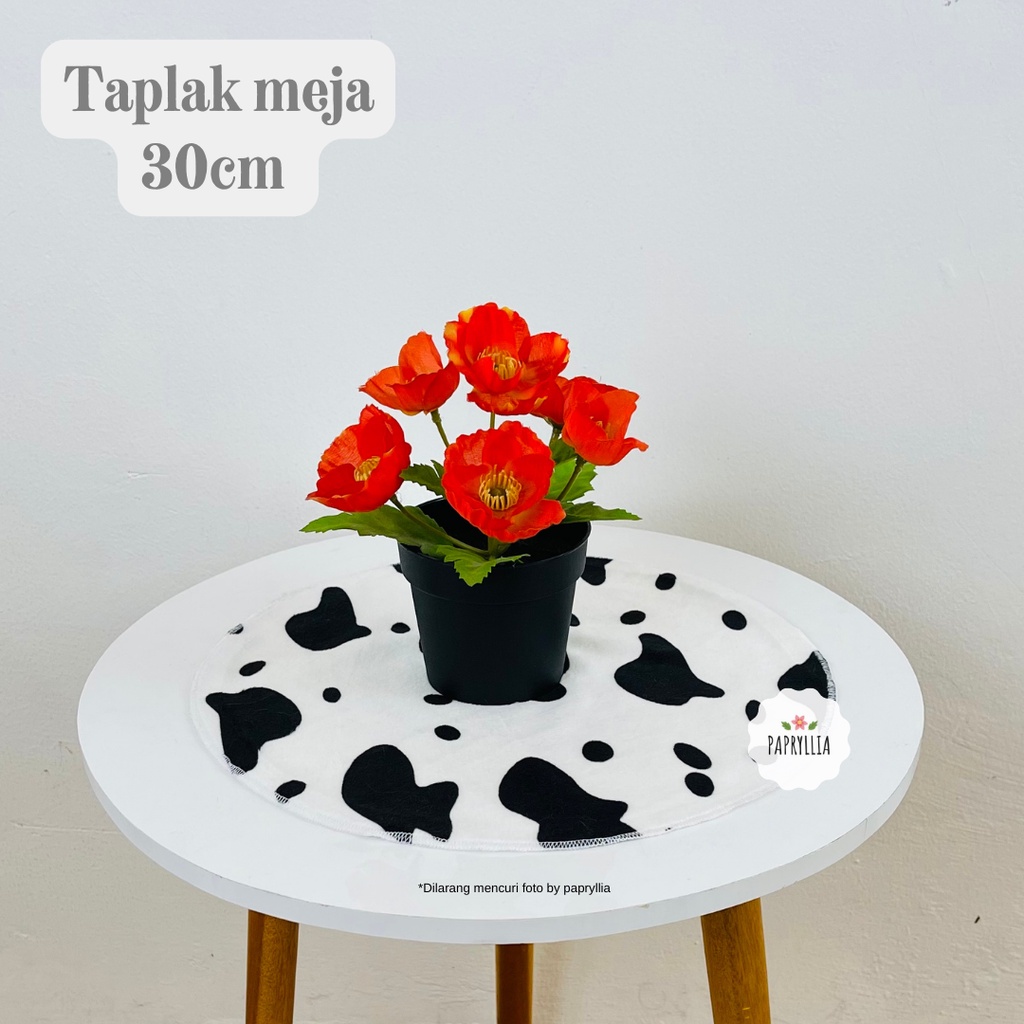 Jual Krucils Store - Taplak Meja Aesthetic Kotak Persegi atau Bulat ...