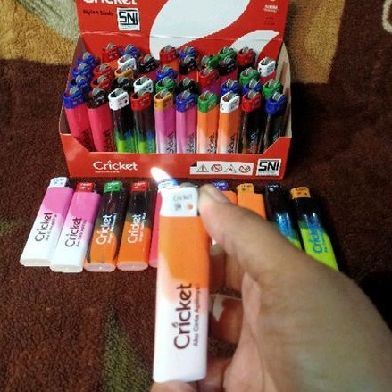 Jual Korek Api Cricket Fusion Series / korek api warna gradasi / korek ...
