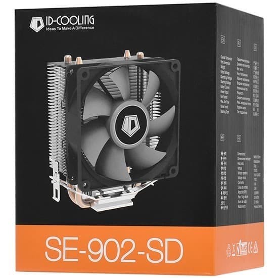 Jual Cooler Id Cooling Se-902 Sd Universal Cpu Cooler With 92Mm Fan For Intel Amd | Shopee Indonesia
