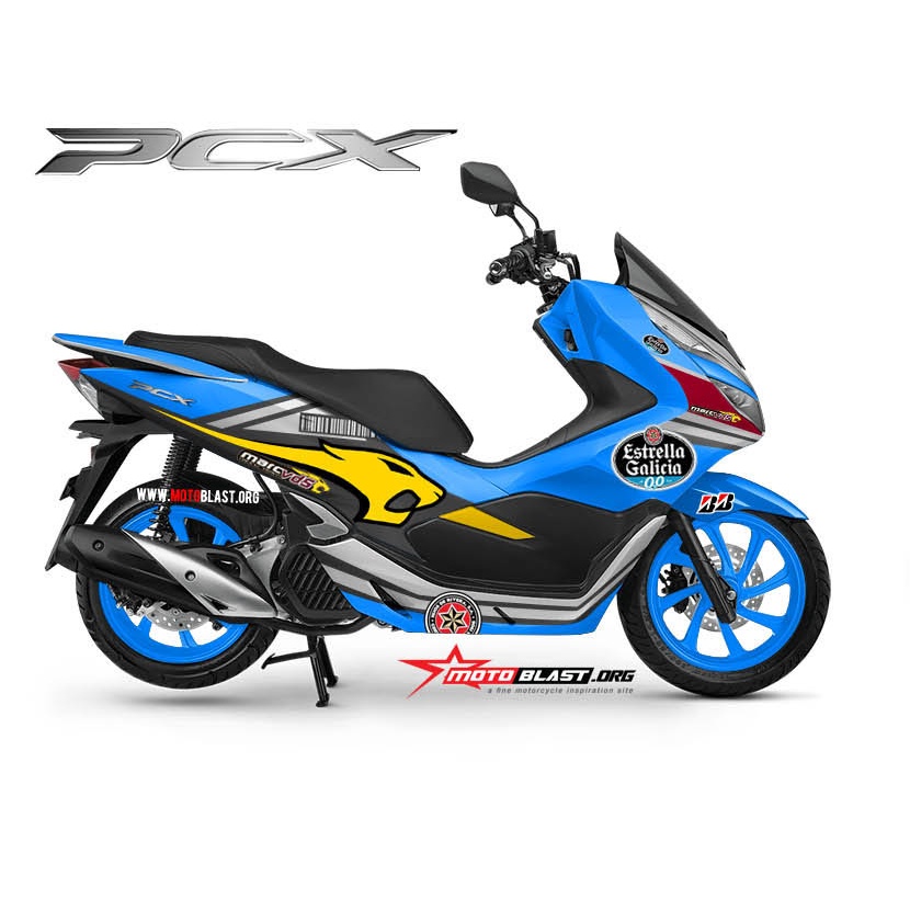 Jual Decal Stiker Honda All New PCX 150 Livery Marc VDS Full Body ...