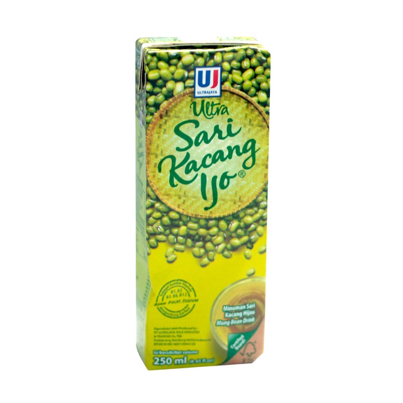 Jual Ultra Minuman Sari Kacang Hijau Kotak 2 | Shopee Indonesia