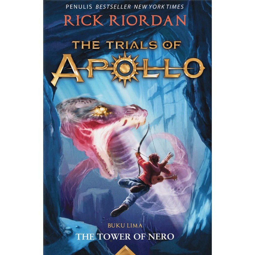 Jual Buku Novel Trials Of Apollo 5 The Tower Of Nero | Shopee Indonesia
