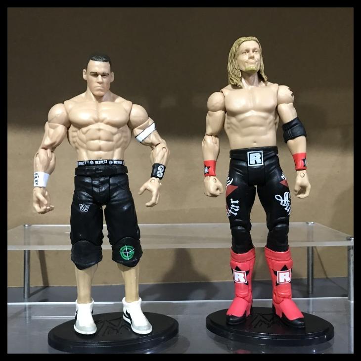 Jual ACTION FIGURE WRESTLING WWE - JOHN CENA - EDGE - BY MATTEL KODE ...