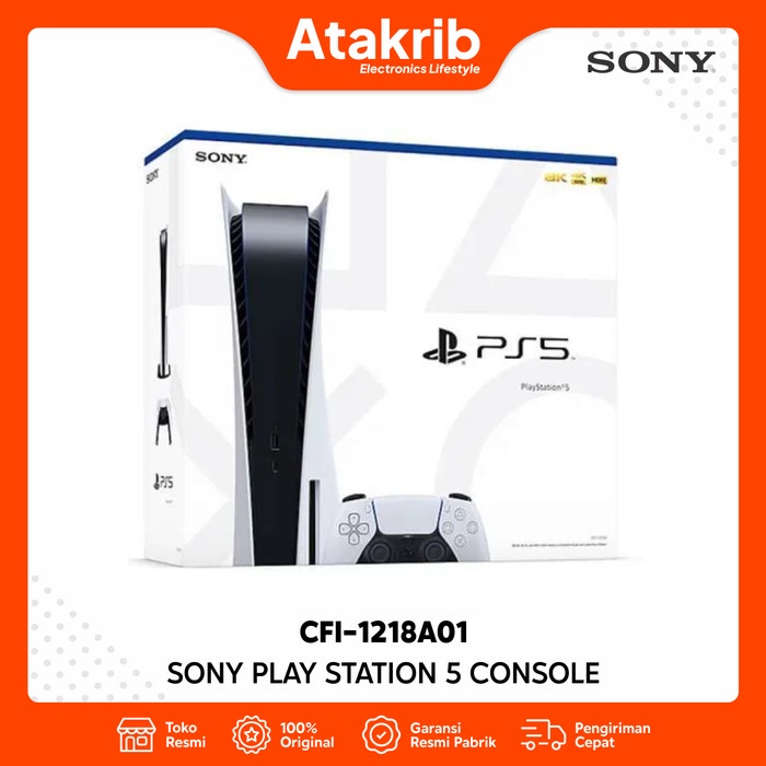 Jual SONY PLAYSTATION 5 CONSOLE CFI-1218A01 PS5 Disc Version | Shopee Indonesia
