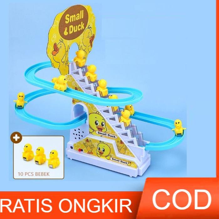 Jual Depan Mainan Anak Jolly Penguin Jolly Track Balap Naik Tangga ...