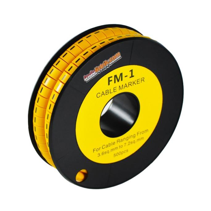 Jual Kabel Marker Symbol - Label Marker Cable FM 1 Nintoku ORI | Shopee ...