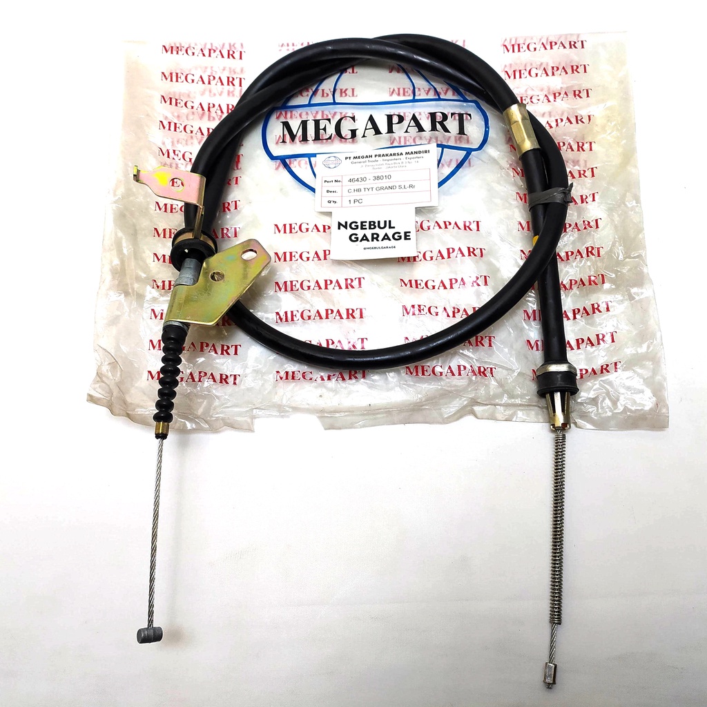 Jual Kabel Hand Rem Kijang Grand SHORT Belakanag Kiri TOYOTA 46430 ...