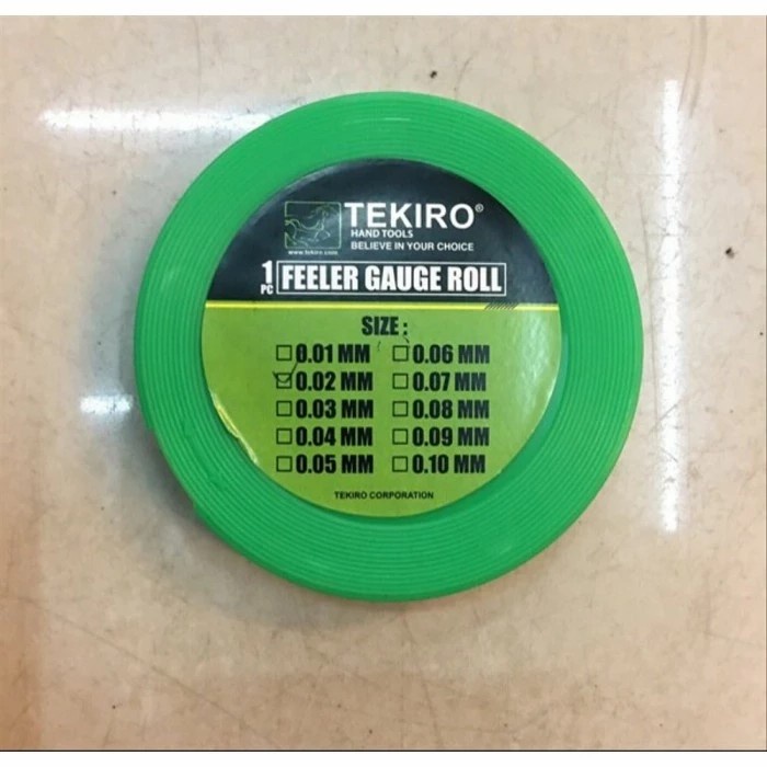 Jual Pengukur Feeler Gauge Roll Tekiro | Shopee Indonesia