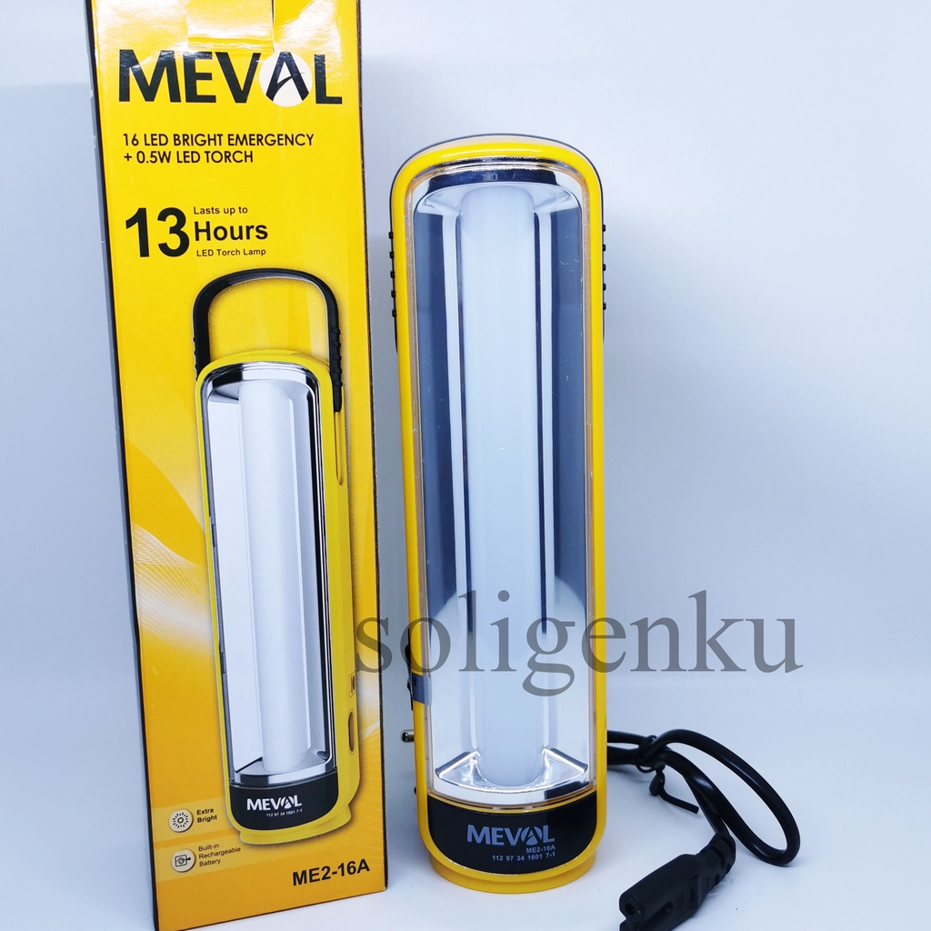Jual Lampu Emergency Lampu Darurat 16 LED Bright Emergency + 0.5W ...