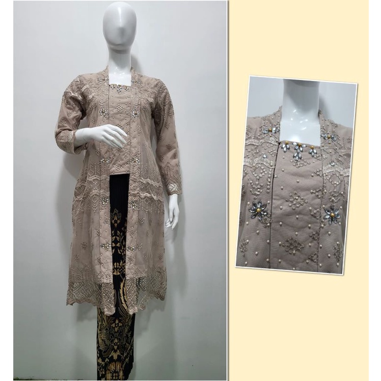 Jual Permata Olshop / Kebaya Kutu Baru Payet / Kebaya Tunik Kutu Baru / Kebaya Busui Payet ...
