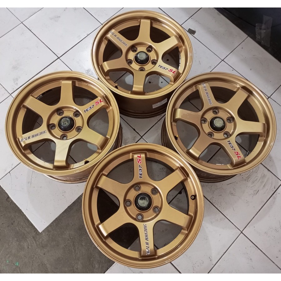 Jual Velg Mobil Seken Ring 16 Baut 5 TE37 HSR R16X7,5 5X114,3 ET42 | Shopee Indonesia