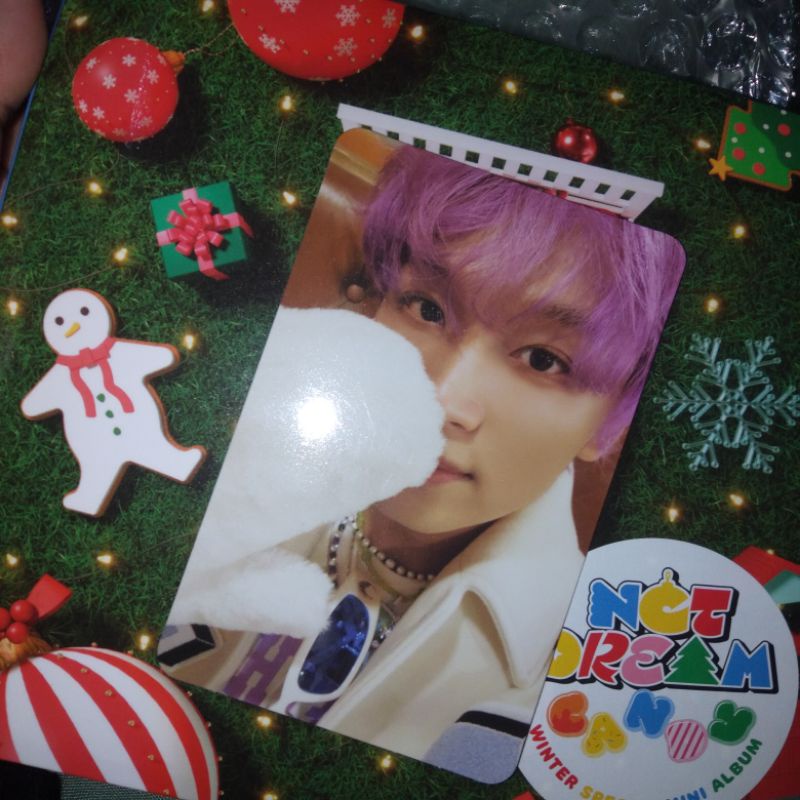 Jual PC HAECHAN DIGIPACK CANDY NCT DREAM PURPLE HAIR WINTER ALBUM HYUCK ...