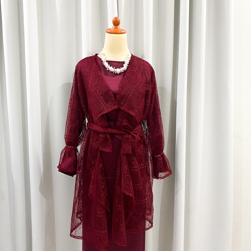 Jual ZHAVANA OUTER | OUTER BRUKAT | OUTER KONDANGAN SIMPLE | OUTER LACE ...