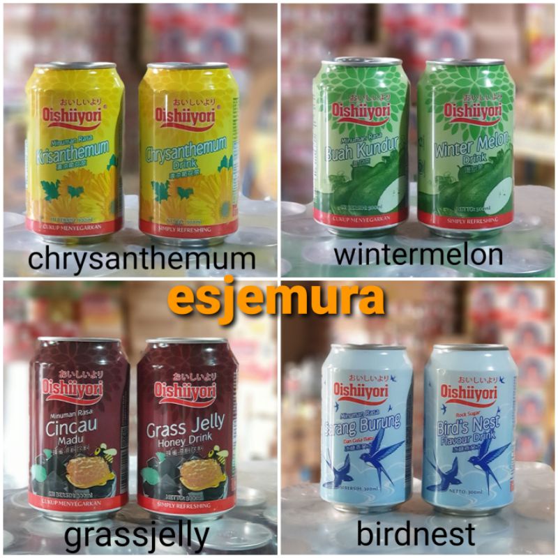 Jual Minuman Kaleng Oishiiyori ( sejenis Yeos ) Birdnest Chrysanthemum ...