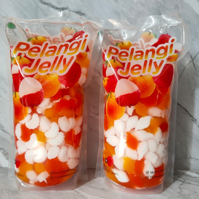 Jual Minuman Pelangi jelly 500gram dan 1KG | Shopee Indonesia