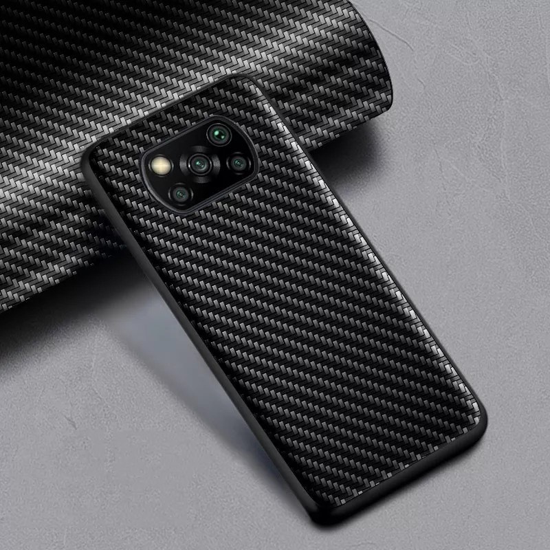 Jual CASE XIAOMI POCO X3 NFC / PCOO X3 PRO SLIM FIT CASE CARBON FIBER ...