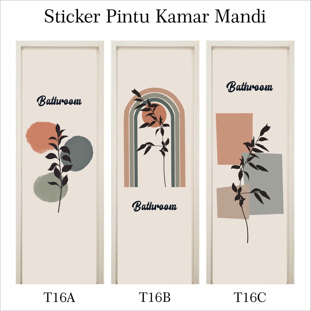 Jual Sticker Pintu Kamar mandi stiker | Shopee Indonesia