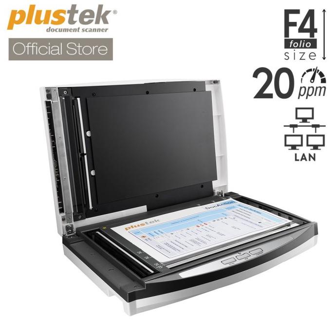 Jual Scanner Plustek SmartOffice PN2040 - 20 Lembar/menit (F4/Folio ...