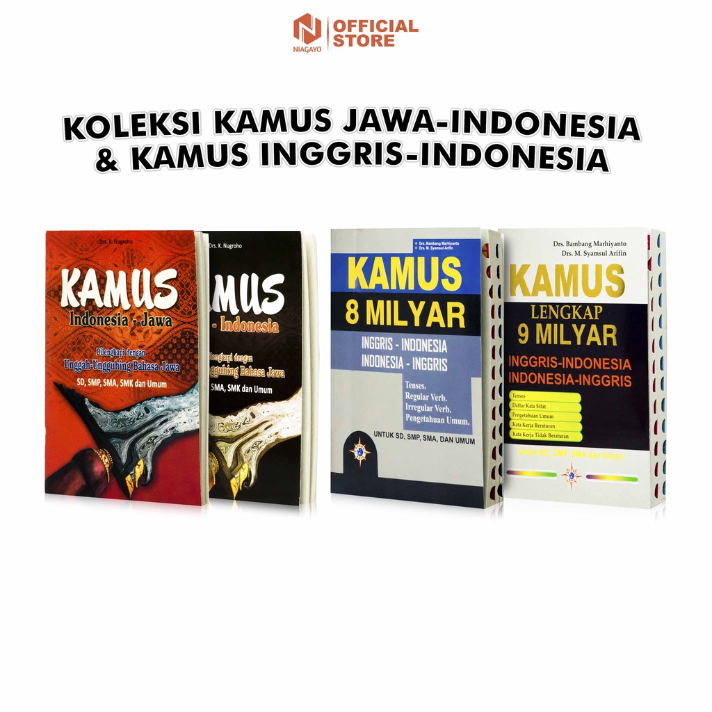 Jual Kamus Bahasa / Bahasa Inggris / Kamus Bahasa Jawa / Kamus Lengkap ...