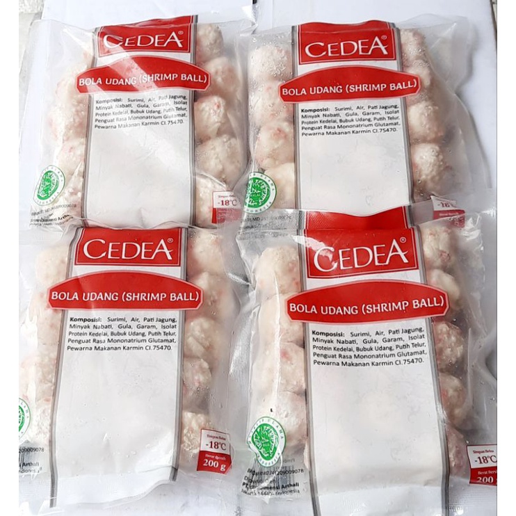 Jual Cedea Shrimp ball 200 gr / bola udang kecil | Shopee Indonesia
