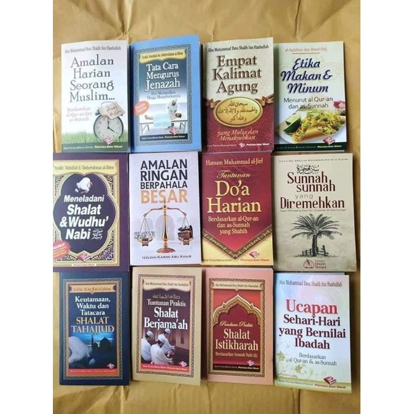 Jual PAKET BUKU SAKU AMALAN 120 RIBU UNTUK 12 BUKU UKURAN SAKU | Shopee ...